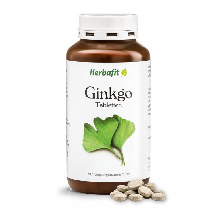Ginkgo Tablets » Order online now | Herbafit