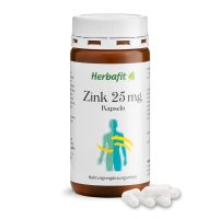 Zinc 25 mg Capsules » Order online now | Herbafit